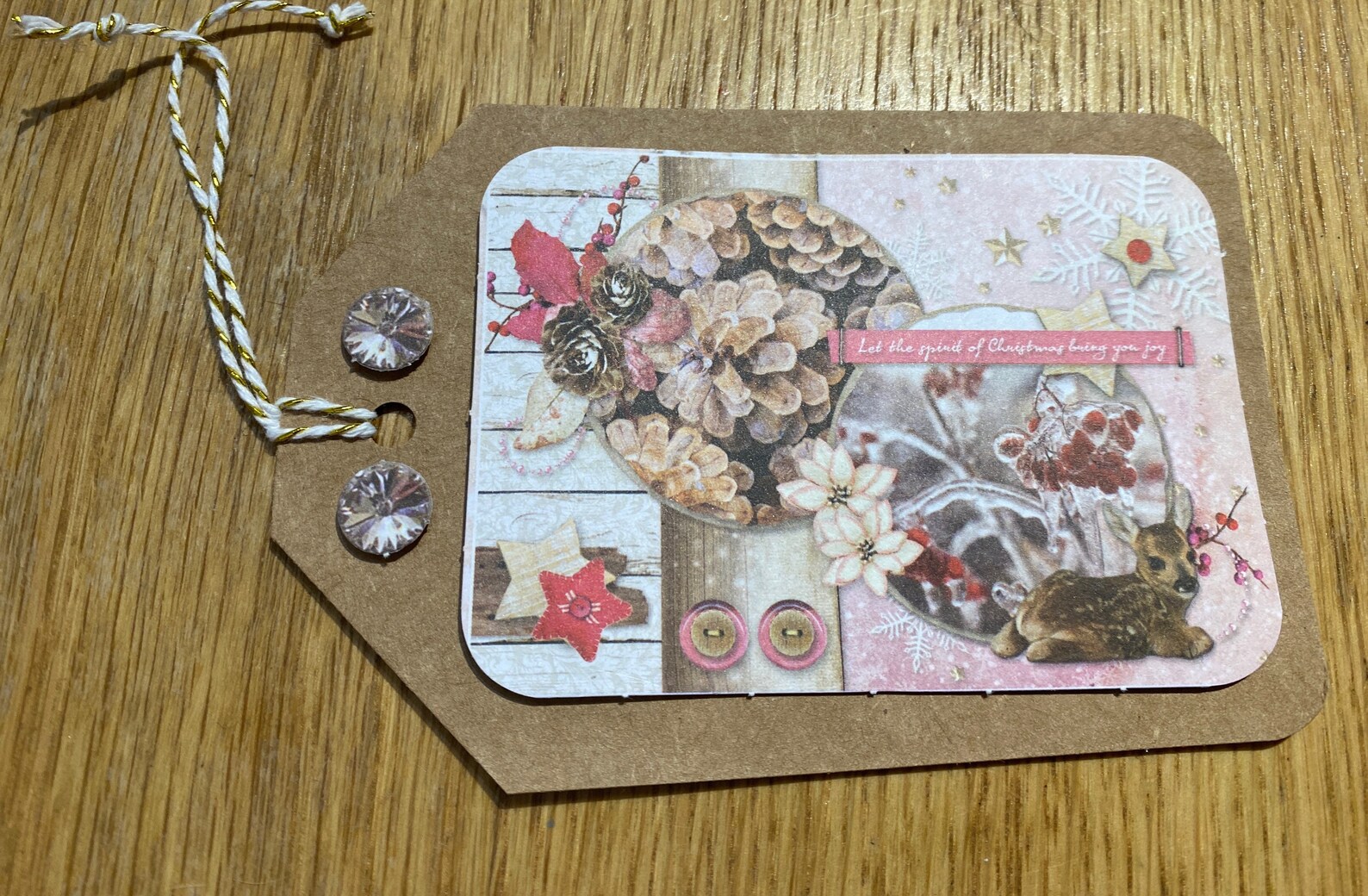 Gift Tags Christmas - Handmade 3D Christmas/ Winter Gift Tags / Ready ...