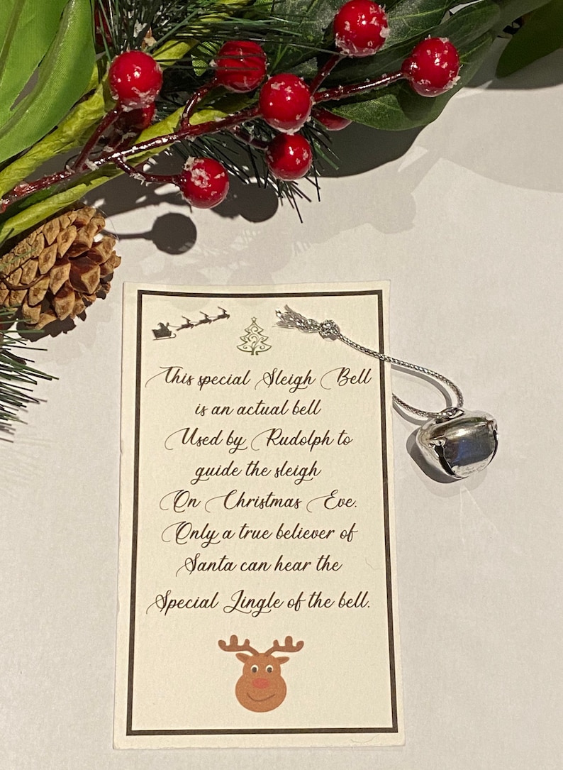 Magic Santa Bell, Believe Bell, Jingle Bell, Bell, Christmas Magic. - Etsy