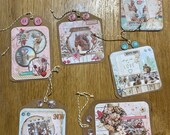 Gift Tags Christmas Handmade 3D Christmas/ Winter Gift Tags - Etsy