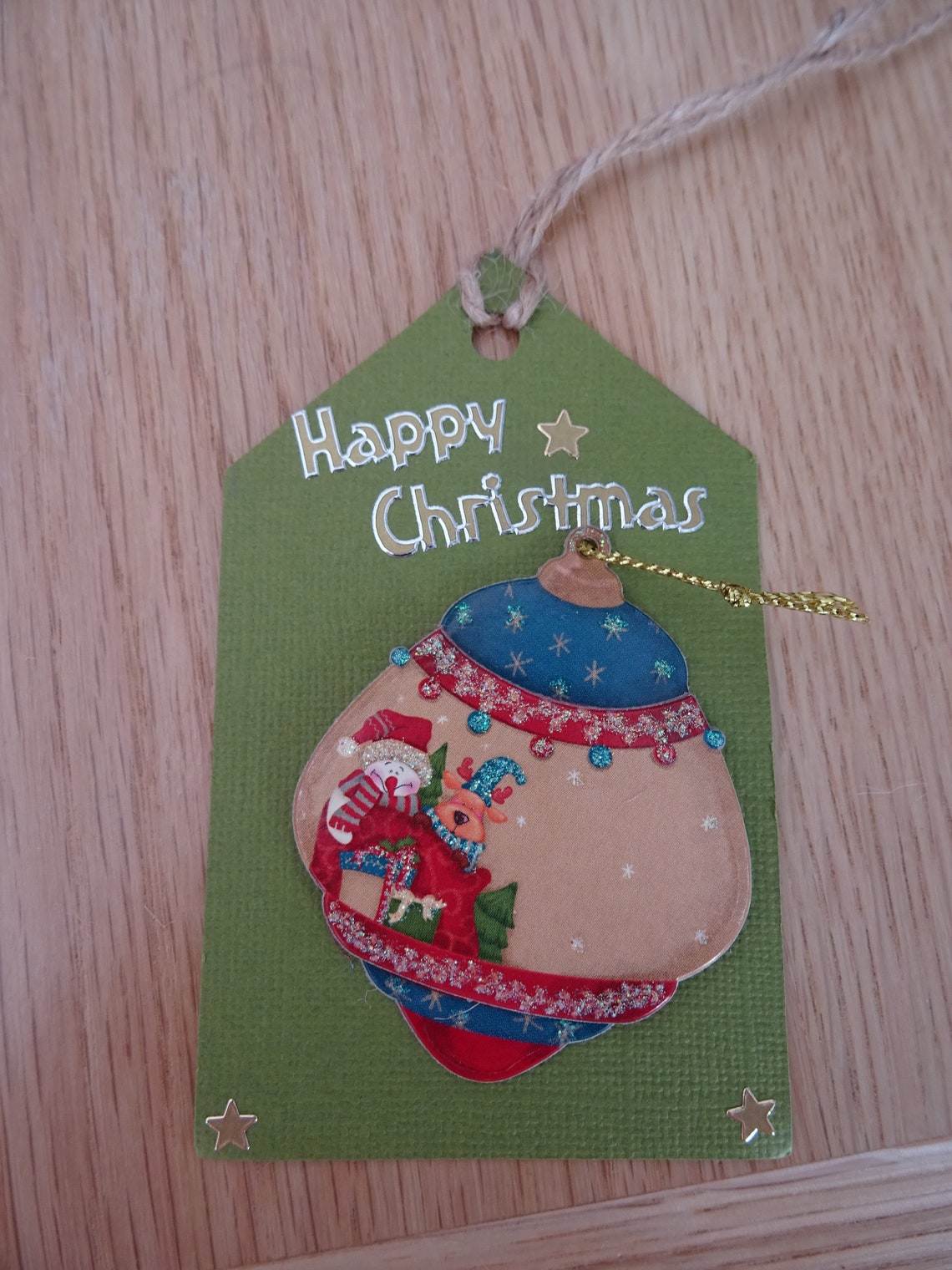 Gift Tags Christmas Handmade 3D Christmas gift tags / ready | Etsy