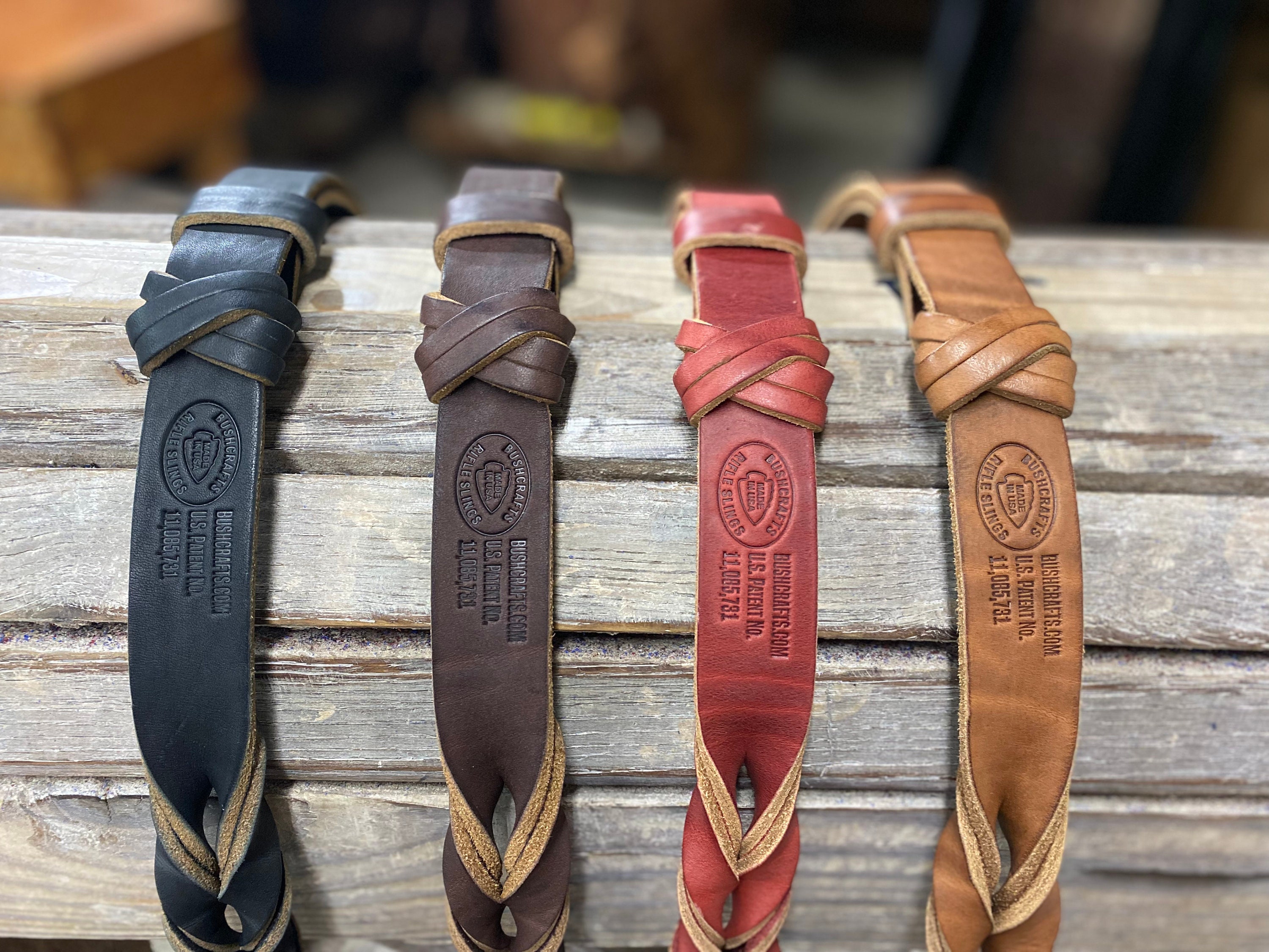 Bushcrafts American Double Tanned Latigo Leather Hunting Strap - Etsy