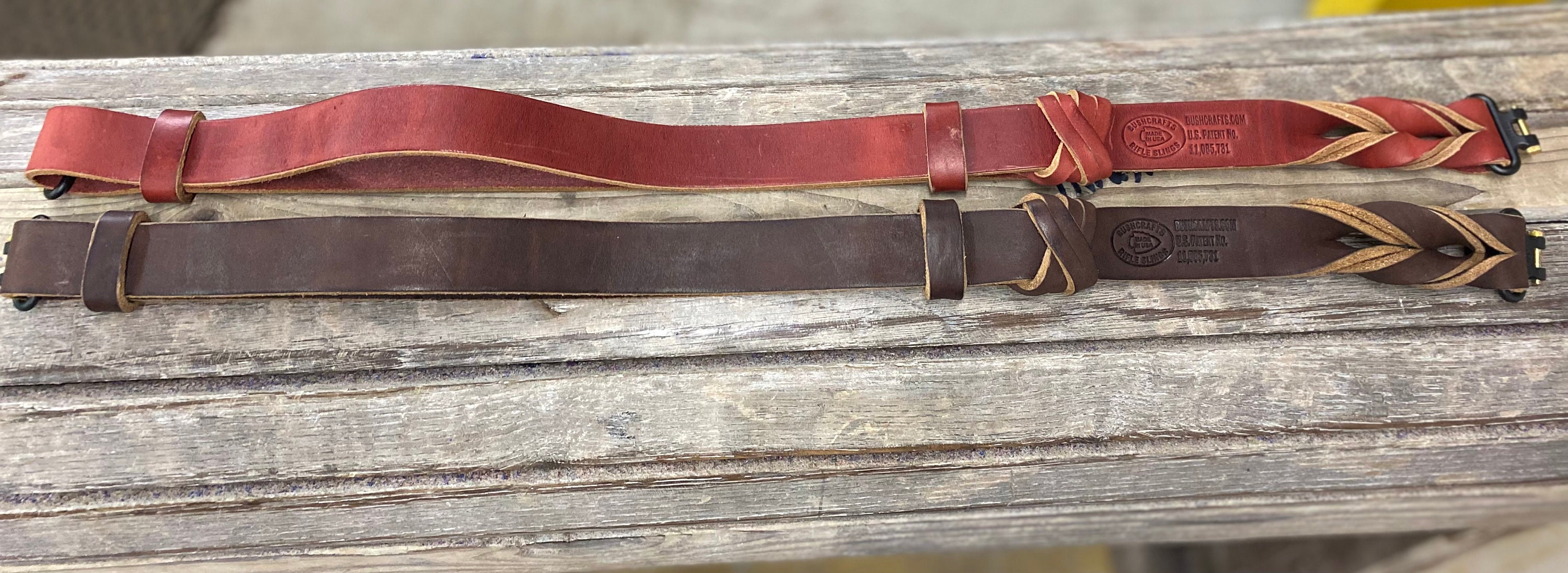 Bushcrafts American Double Tanned Latigo Leather Hunting Strap - Etsy