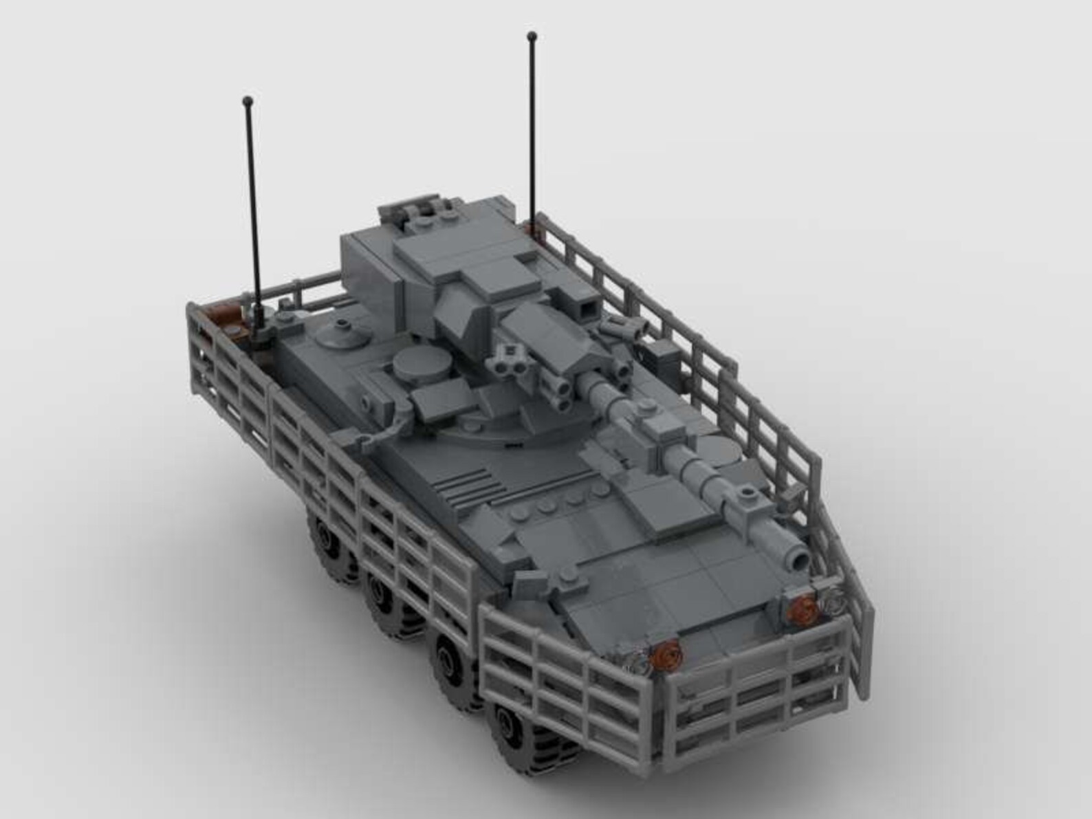 Lego M1128 Stryker Mobile Gun System INSTRUCTIONS ONLY - Etsy UK