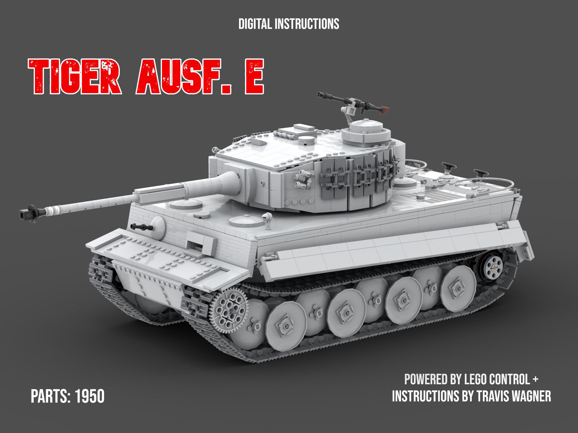 Remote Controlled Tiger Tank INSTRUCTIONS ONLY - Etsy
