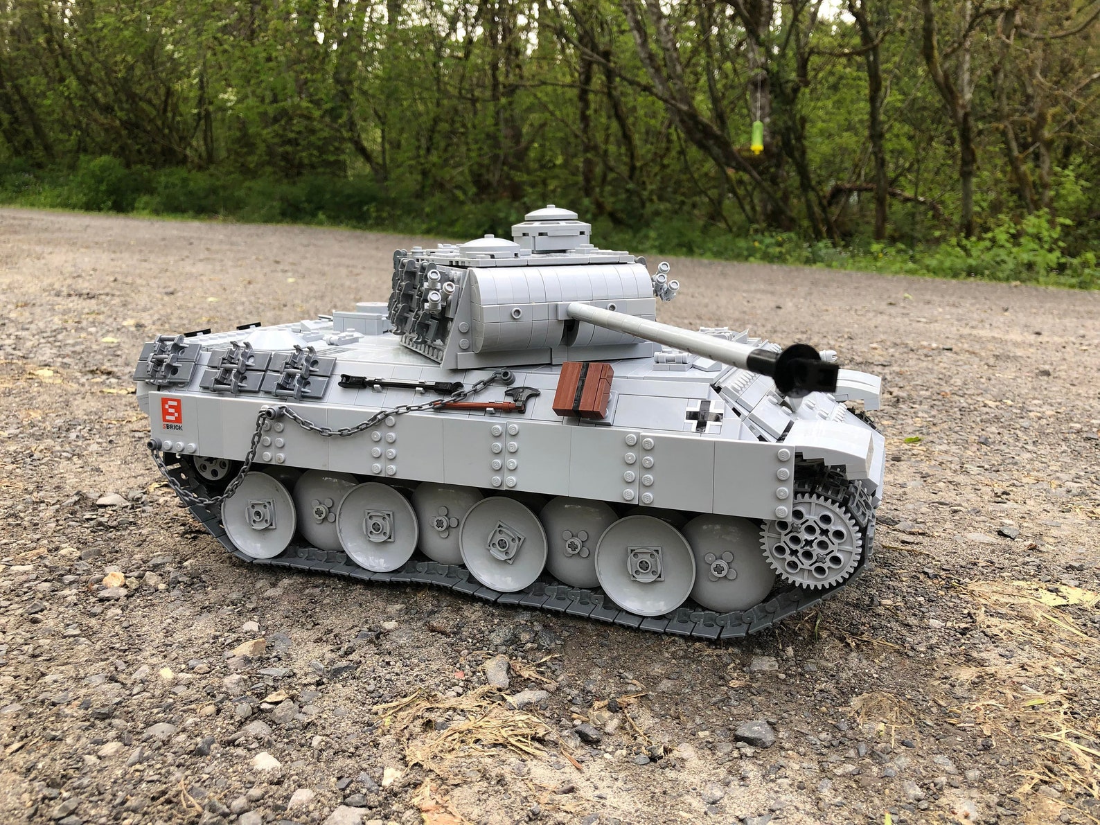 1/16 Scale RC LEGO Panther Tank Instructions With Working Gun Mechanism ...