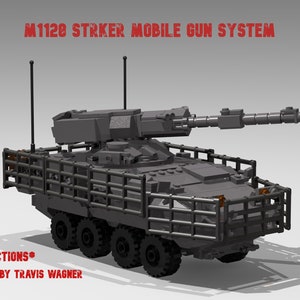 Lego M1128 Stryker Mobile Gun System INSTRUCTIONS ONLY - Etsy