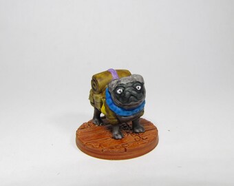 Dnd Pug Miniature - Etsy