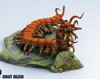 Giant Centipede Miniature - Etsy UK