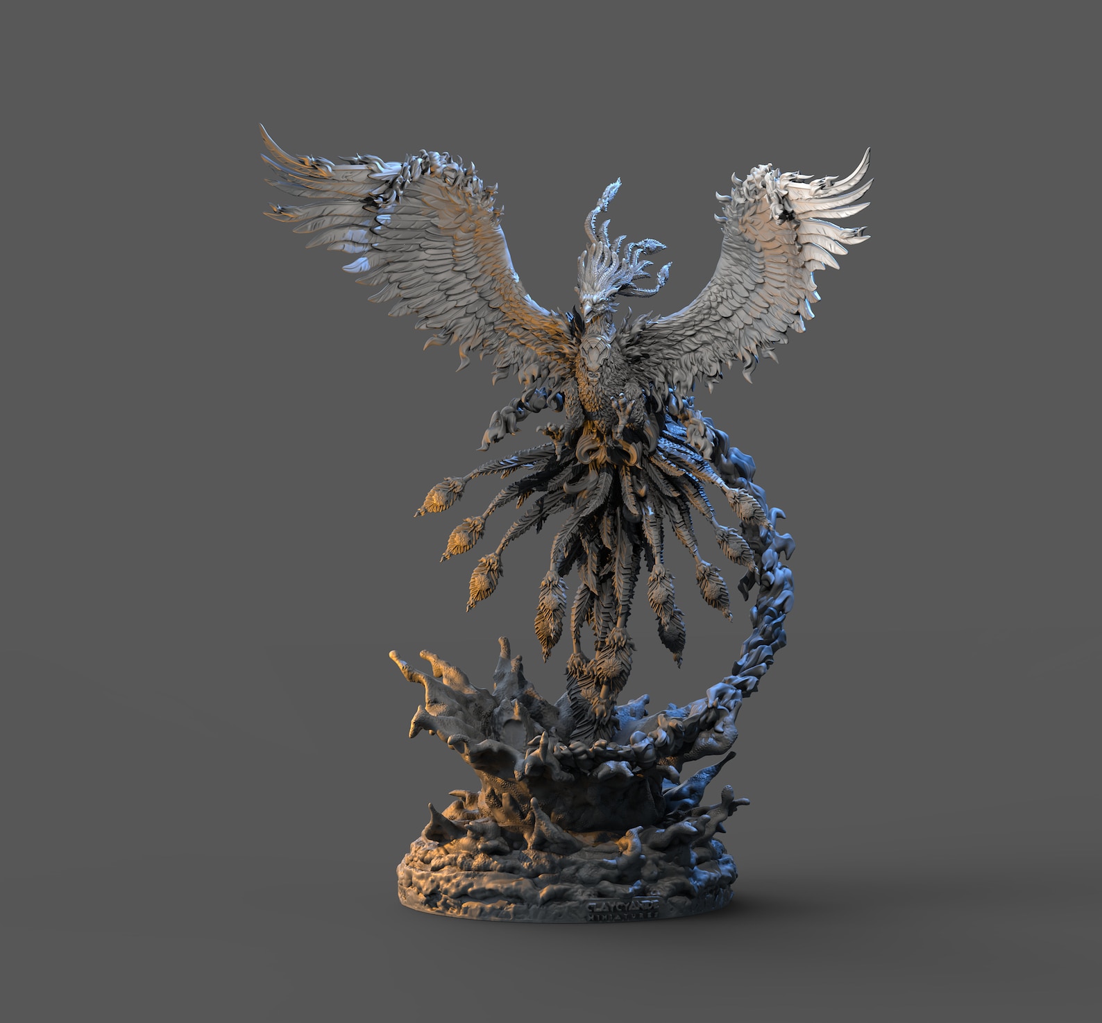 Vermillion Bird Legends and Gods of China by Clay Cyanide Dungeons and ...