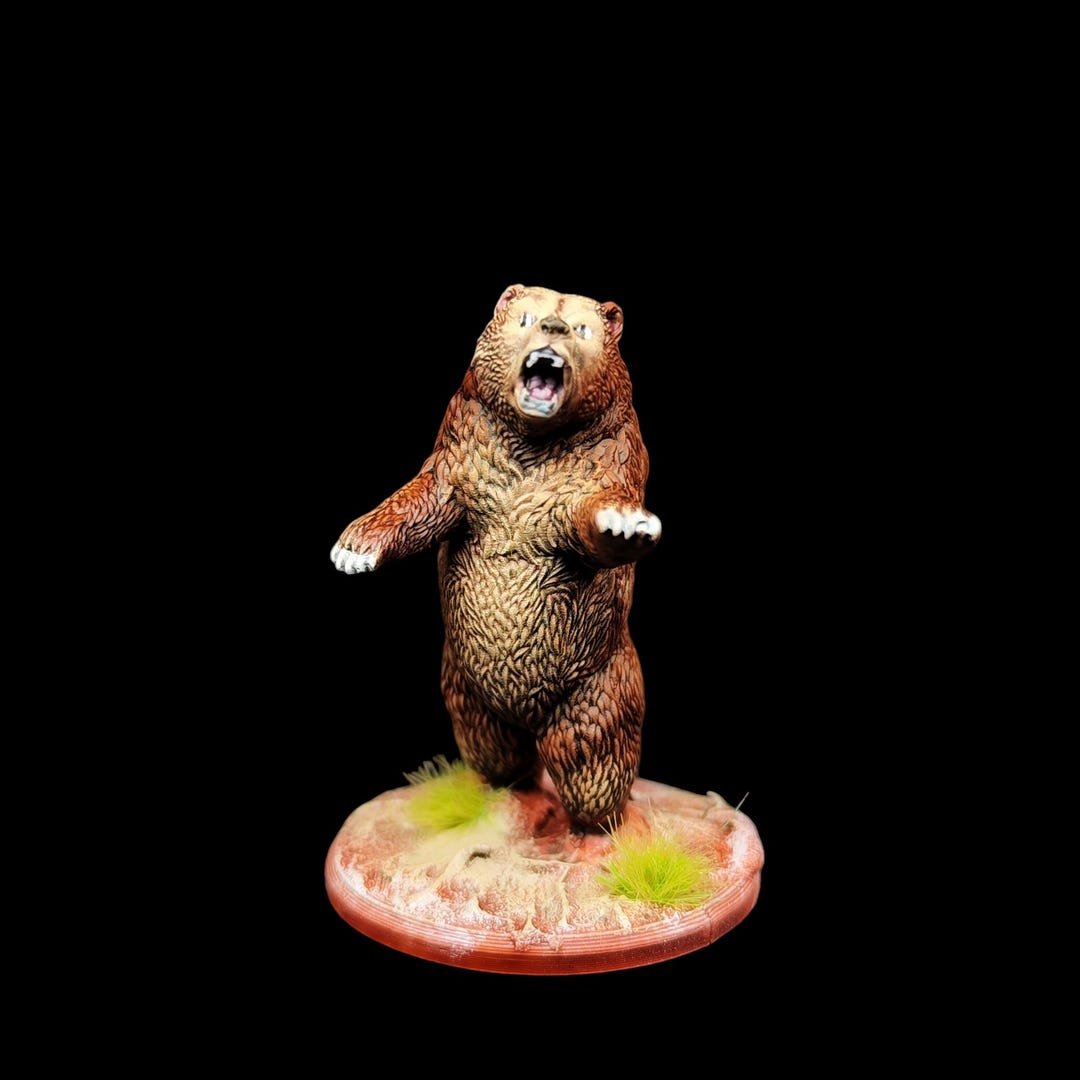 Pro-painted Bear for Dungeons and Dragons | D&D | Pathfinder | RPG ...