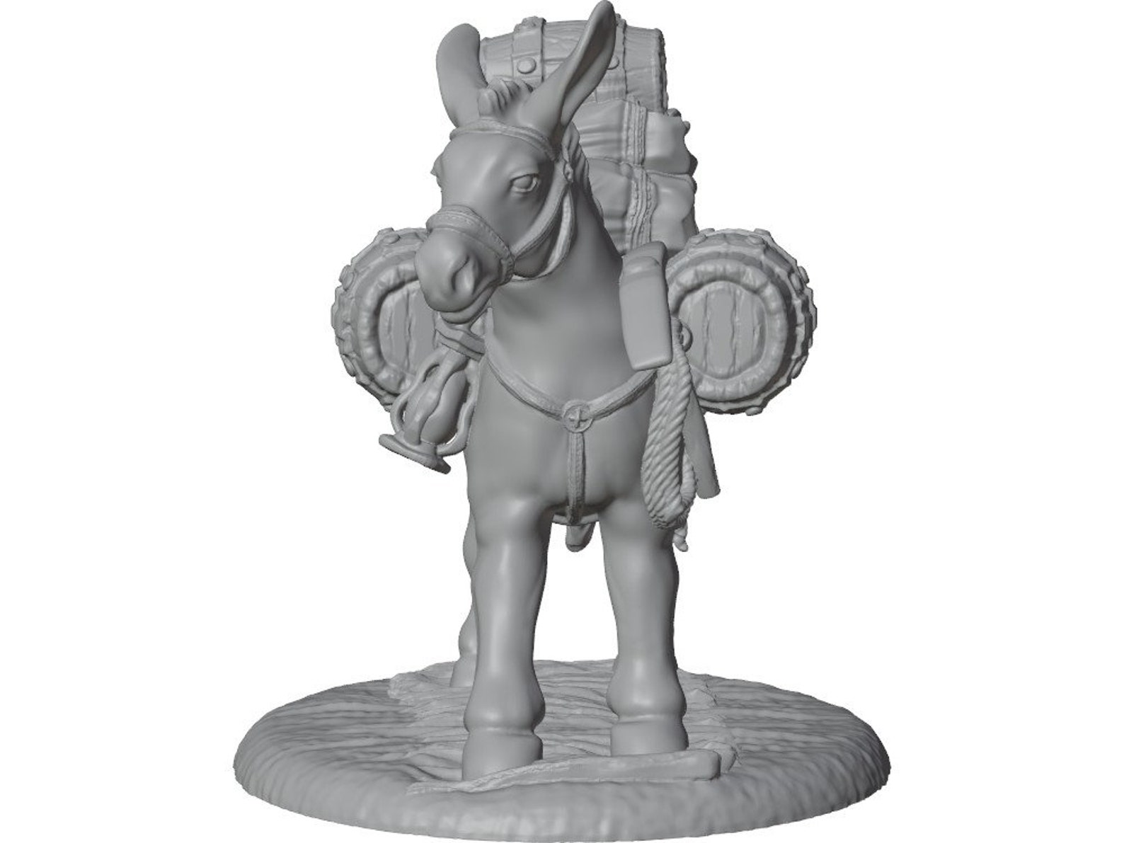 38mm Pack Mule Familiar Companion for Dungeons and Dragons - Etsy