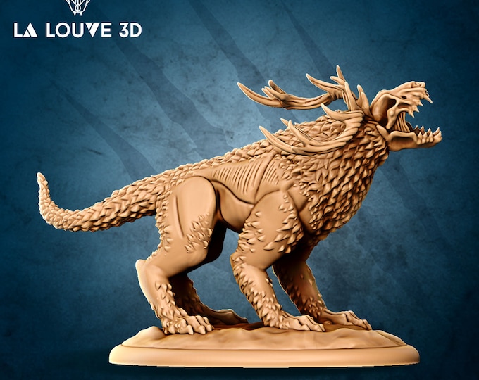 Celestial Hound V2 Mythic Warrior 28mm Miniatures for Dungeons and ...