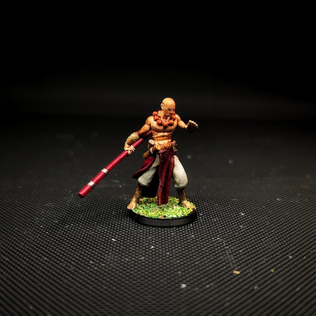 Handpainted Goliath Monk for Dungeons and Dragons D&D Pathfinder RPG ...