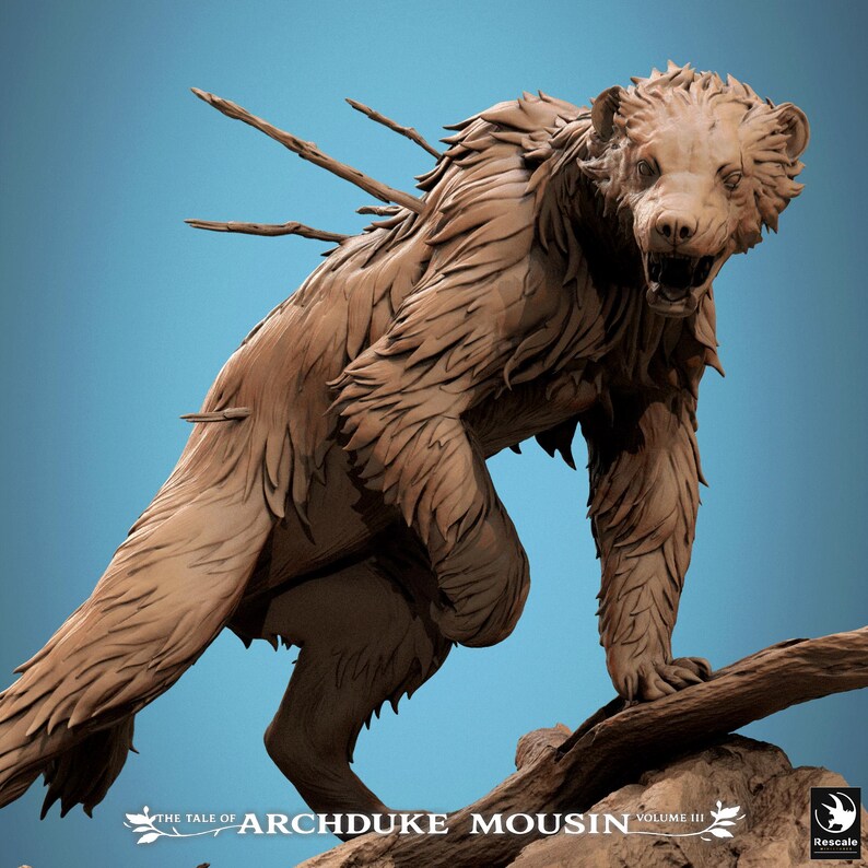 Wolverine (2 Poses) • the Tale of Archduke Mousin 3 • by Rescale ...