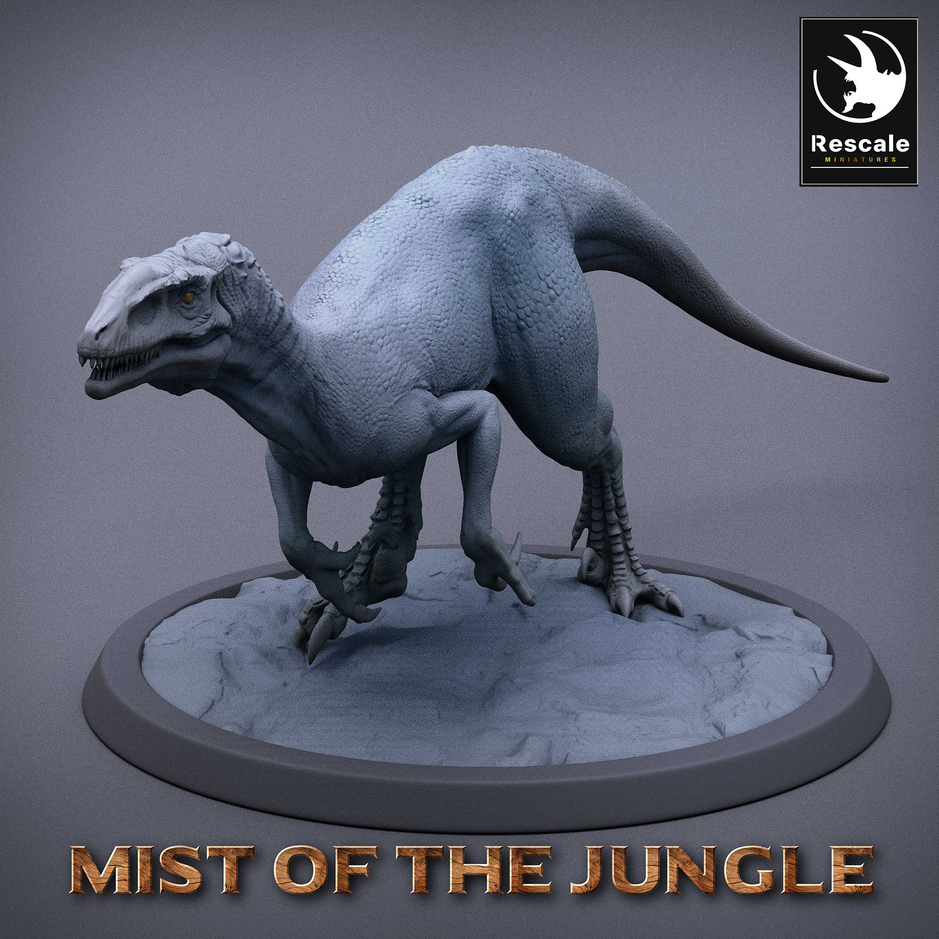 Raptor Dino Velociraptor Miniature Set for Dungeons and Dragons ...