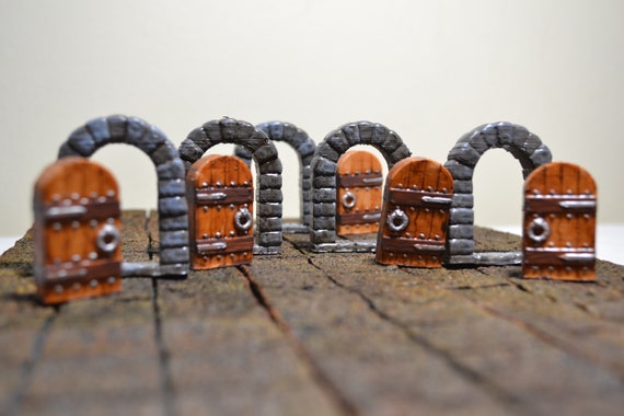 Toys & Games Miniature Toys Doors for Dungeon and Dragons HERO ...