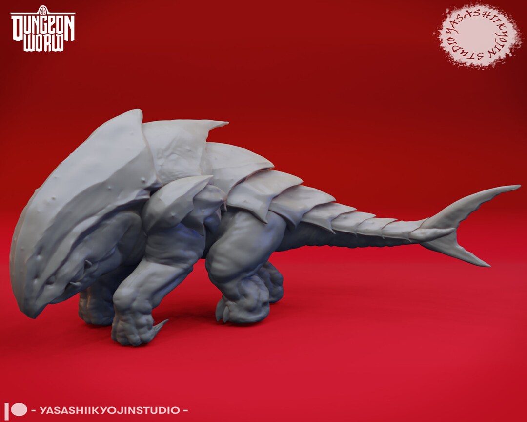 50mm Bulette by Yasashii Kyojin Studio for Dungeons and Dragons | D&D ...