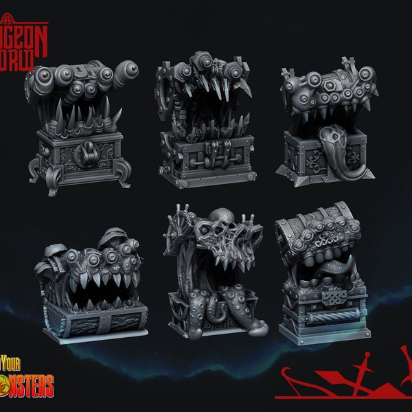 Mini Treasure Chest - Etsy