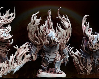 Fire Golem Mini Monster Mayhem Inferno All Shall Burn - Etsy