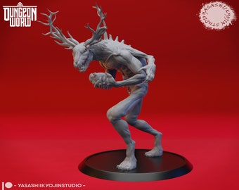 Wendigo Miniature for Dungeons and Dragons - Etsy