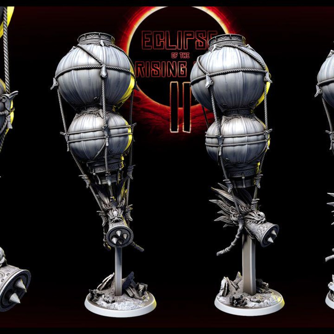 Heavenly War Balloon 3 Pose 2 • Eclipse of the Rising Sun • by Mini ...