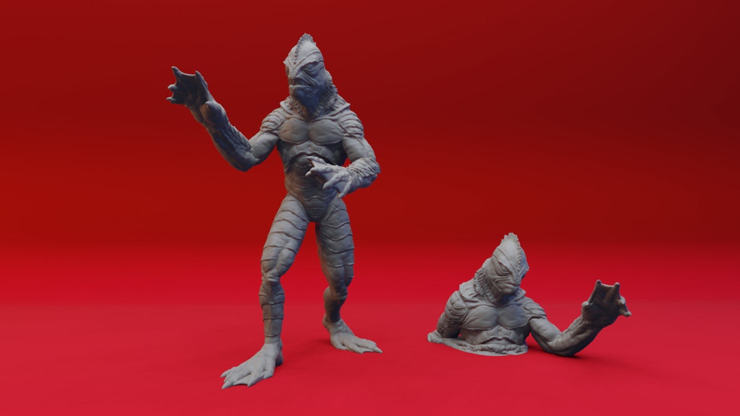 Gil-man (2 Poses) by Yasashii Kyojin Studio for Dungeons and Dragons ...