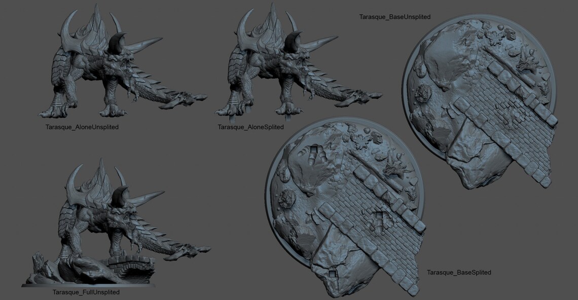 Tarrasque by Rescale Miniatures | Dungeons and Dragons | D&D | Tabletop ...