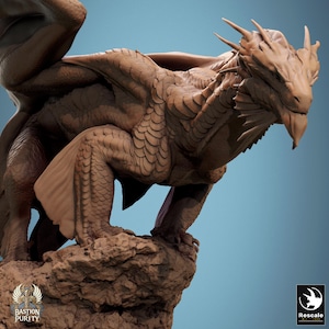 Bronze Dragon Stance • Bastion of Purity • by Rescale Miniatures ...
