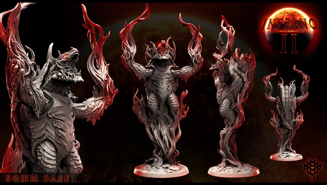 Fiery Titanoise • Inferno All Shall Burn 2 • by Mini Monster Mayhem ...