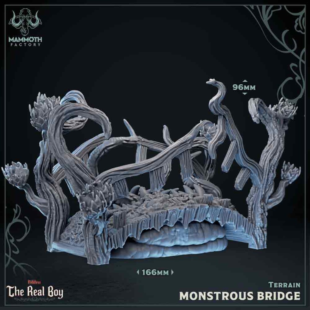 Bridge Mimic (2 Poses) • the Real Boy • by Mammoth Factory | Dungeons ...