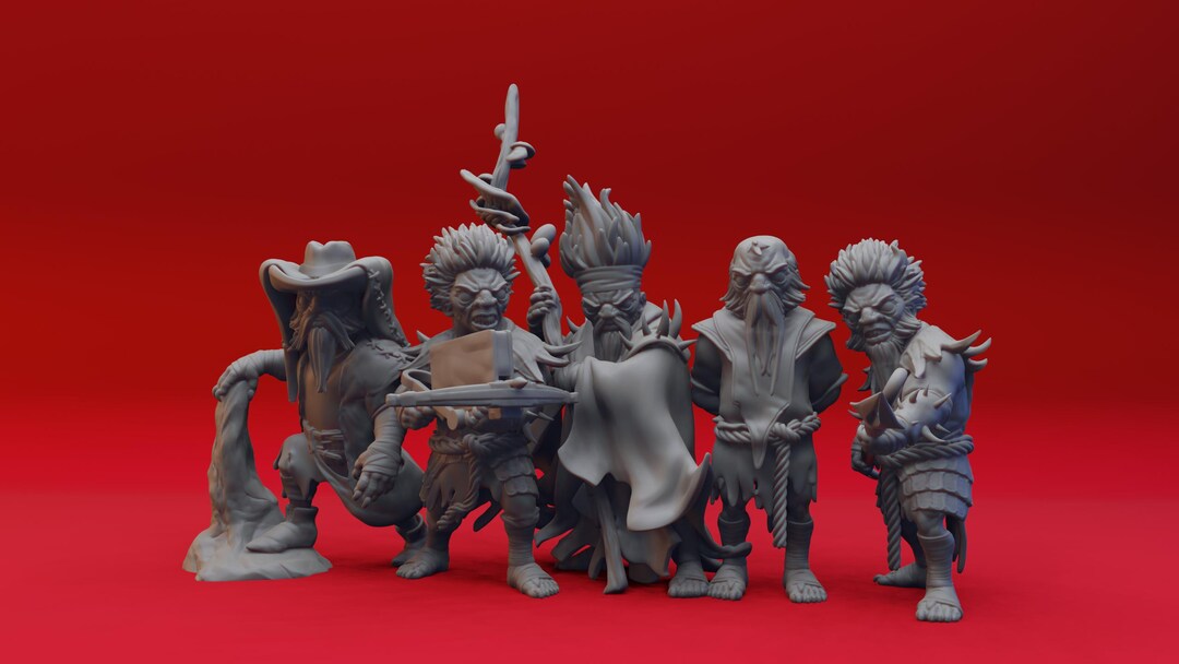 Derro (5 Models) by Yasashii Kyojin Studio for Dungeons and Dragons | D ...