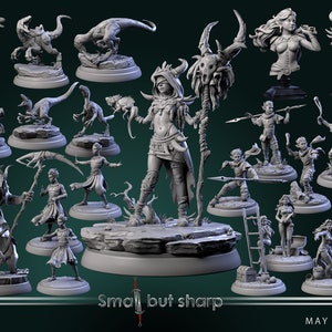 Halfling Dino Mounts (6 Poses) • Small but Sharp • by White Werewolf ...