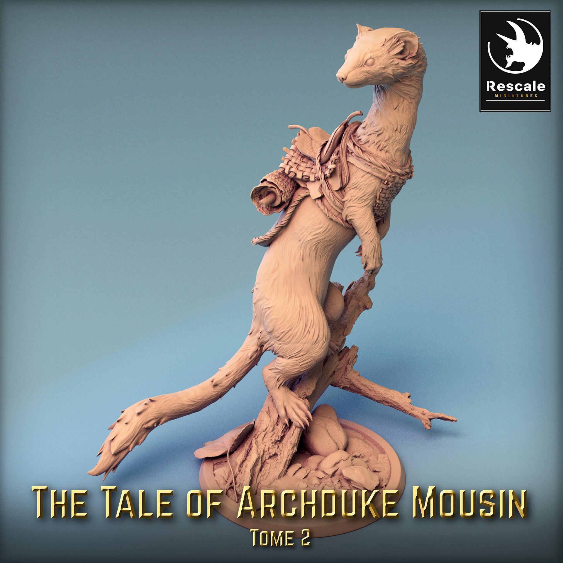 Weasels (3 Poses) • the Tale of Archduke Mousin 2 • by Rescale ...