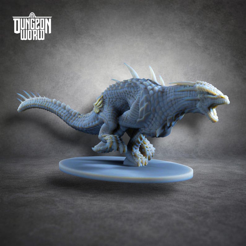 Hunting Drake | Ambush Drake Dungeons and Dragons Miniature for ...