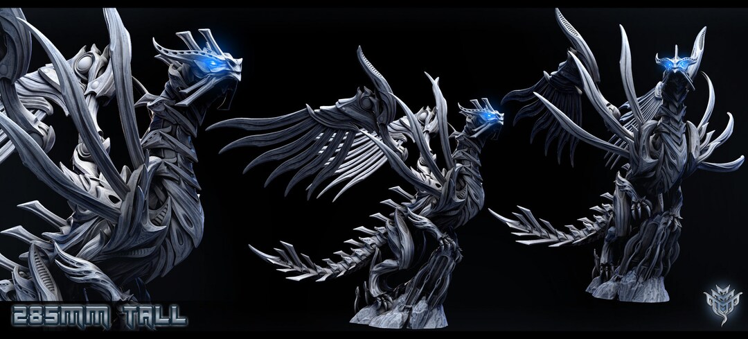 Dragon Construct Pose 2 • Souls Within Steel VOL 2 • by Mini Monster ...