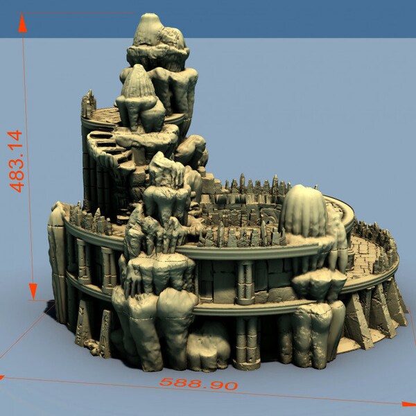 Dnd Terrain Colosseum - Etsy