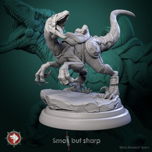 Halfling Dino Mounts (6 Poses) • Small but Sharp • by White Werewolf ...