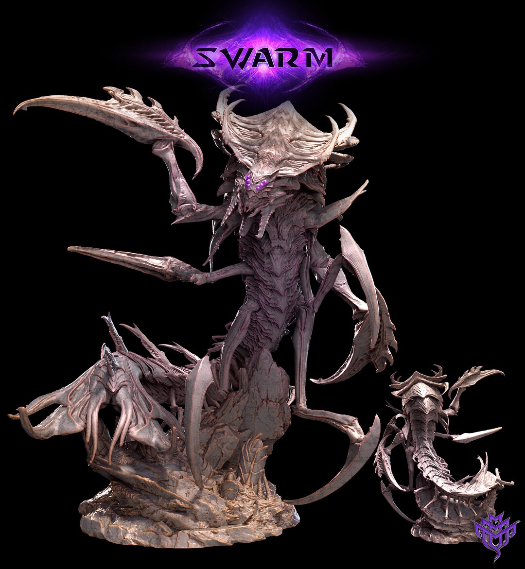 Terralisk (2 Poses) • Swarm • by Mini Monster Mayhem | Dungeons and ...