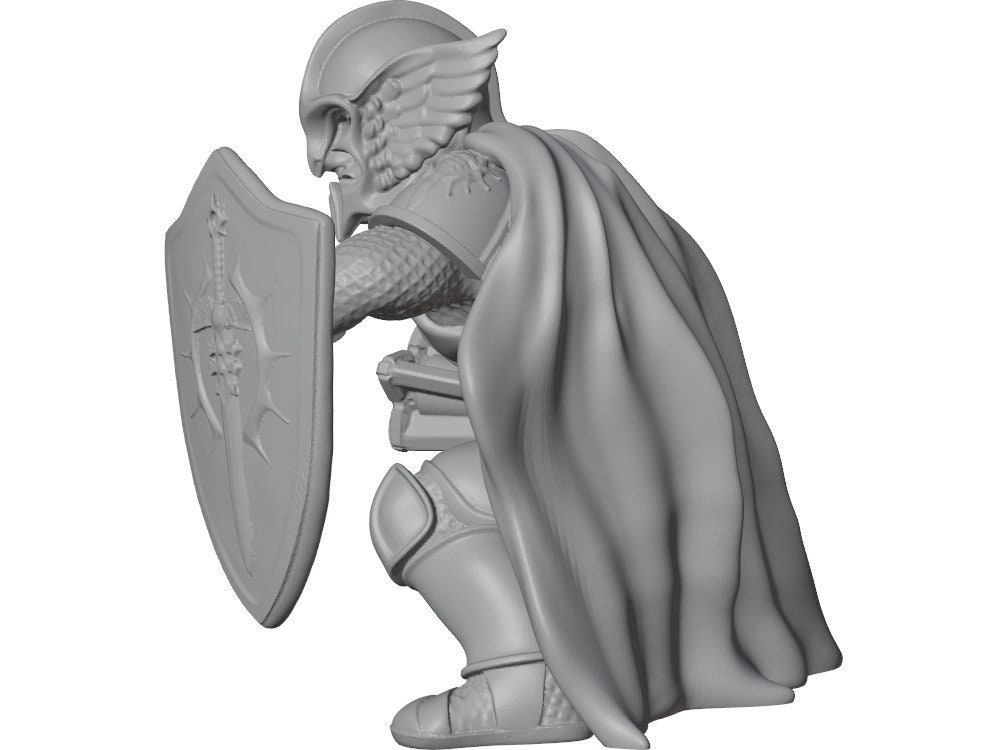 28mm Gnome Paladin for Dungeons and Dragons D&D Pathfinder | Etsy