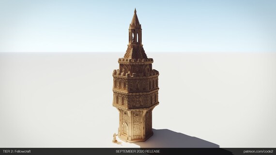 Wizard Tower Dungeons and Dragons D&D Wargames Dnd | Etsy