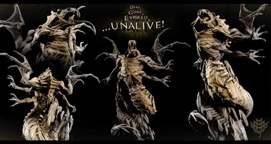 Soul Stealer (2 Poses) • Dead Gone Expired Unalive • Mini Monster ...