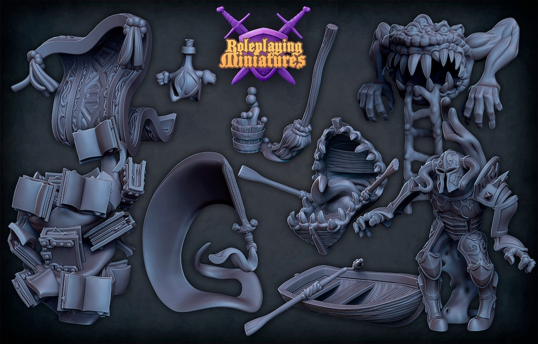Animated Objects by Roleplaying Miniatures for Dungeons and Dragons | D ...