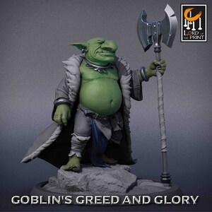 Goblin King 4 Poses Goblins Greed and Glory by Rescale Miniatures ...