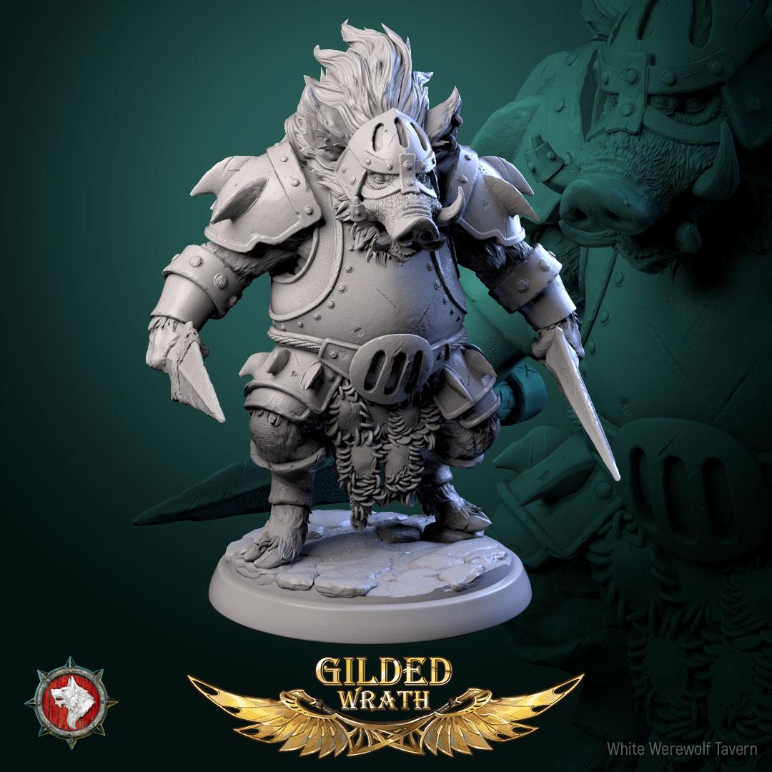 Iron Tusk Enforcers (6 Poses) • Gilded Wrath • by White Werewolf Tavern ...