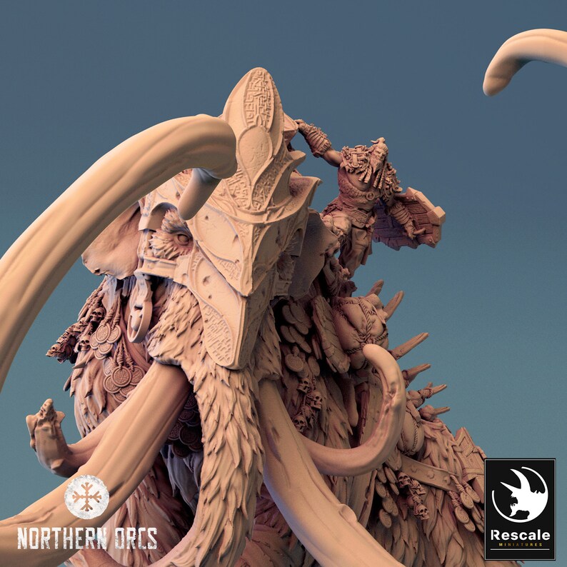 Frost Mantus • Nothern Orcs • by Rescale Miniatures | Dungeons and ...