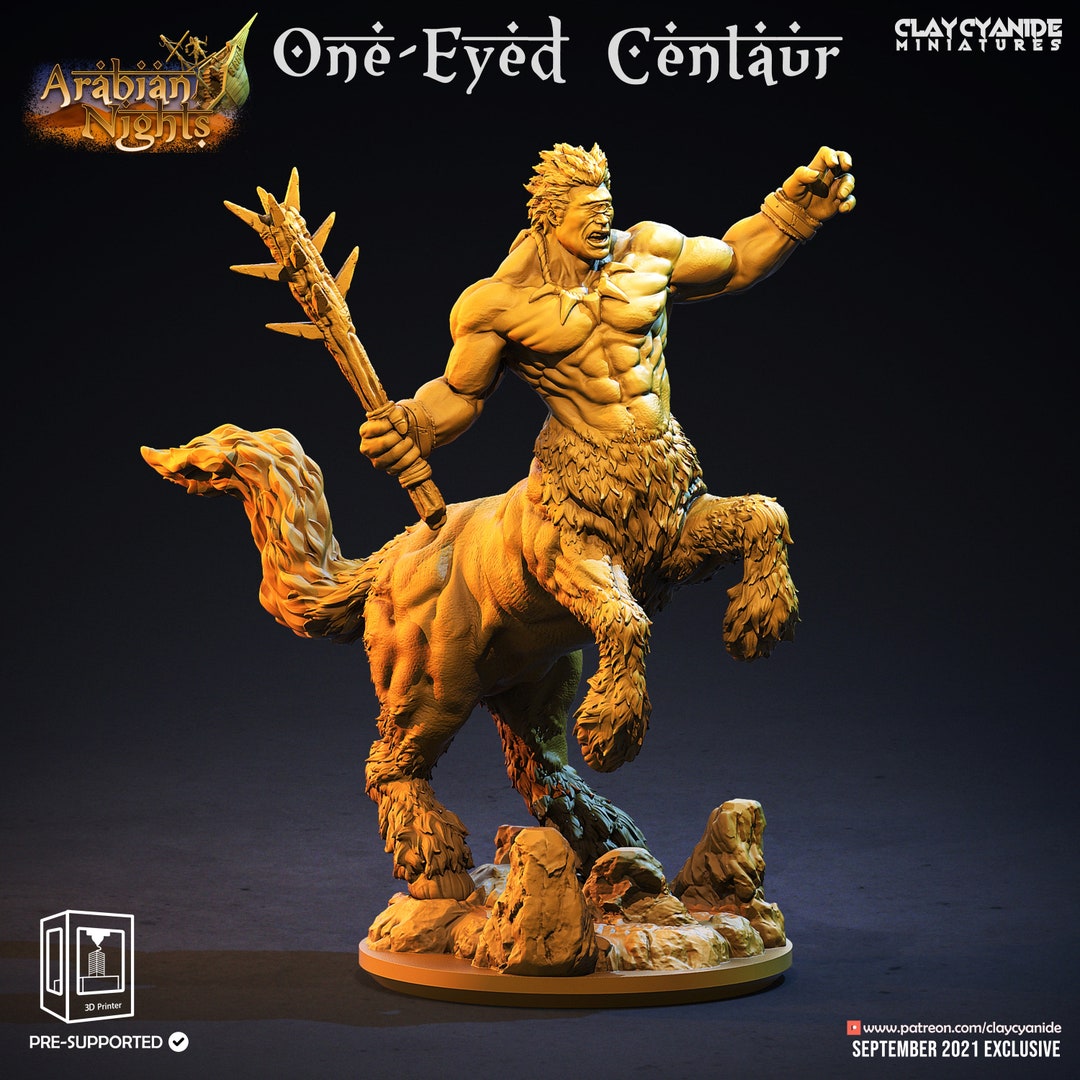 Buy One Eyed Centaur Arabian Nights by Clay Cyanide Dungeons and ...