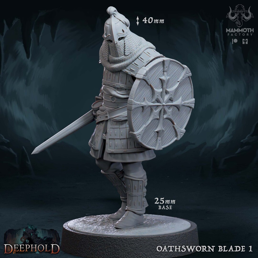 Oathsworn Blades 8 Poses Deephold by Mammoth Factory Dungeons and ...