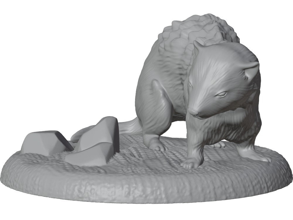 14mm Ferret Companion | Familiar for Dungeons and Dragons | D&D | M3DM ...