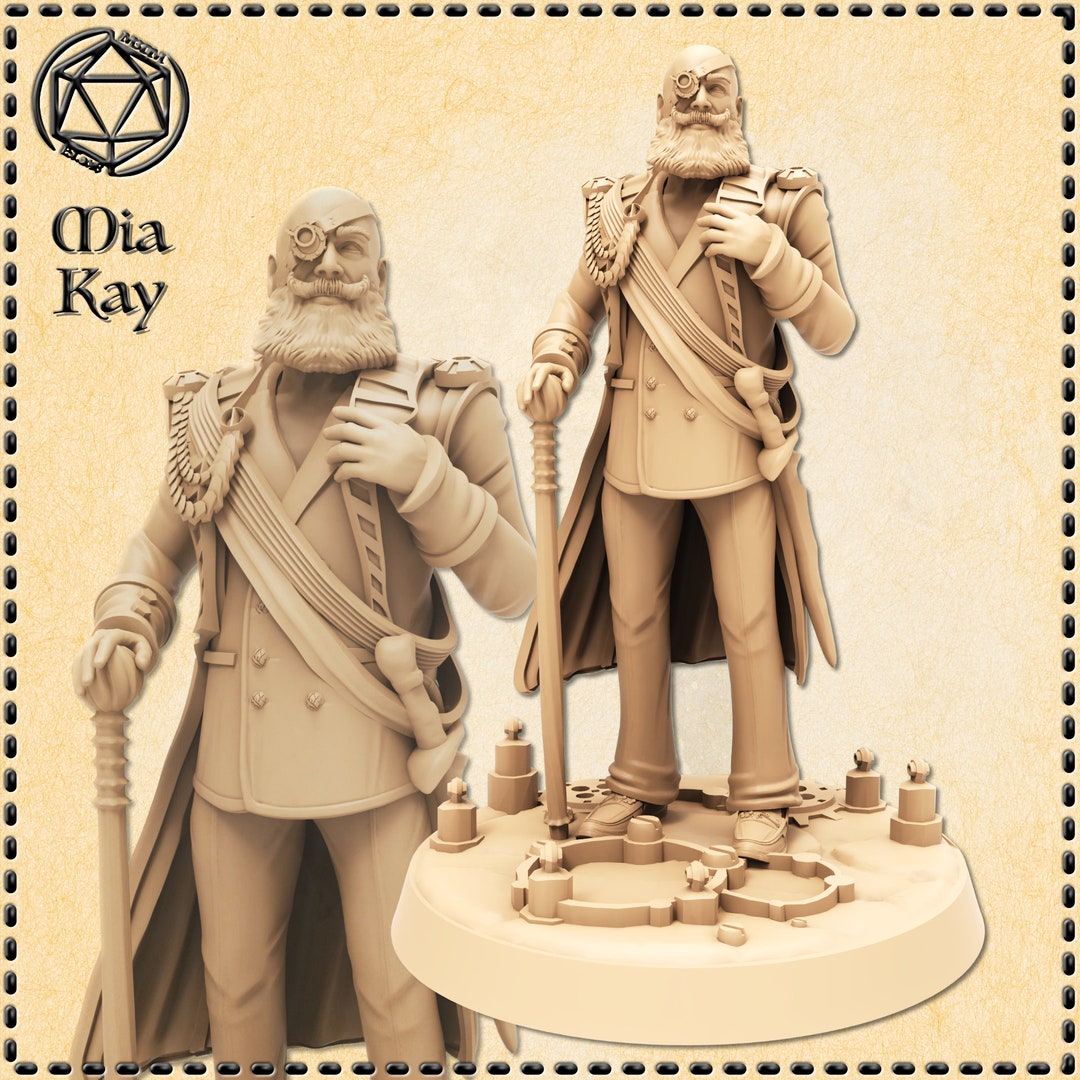 Admiral • Steampunk Collection • by M3DM | Dungeons and Dragons | D&D ...