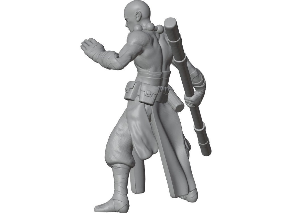 Goliath Monk Miniature for Dungeons and Dragons Tabletop RPG - Etsy